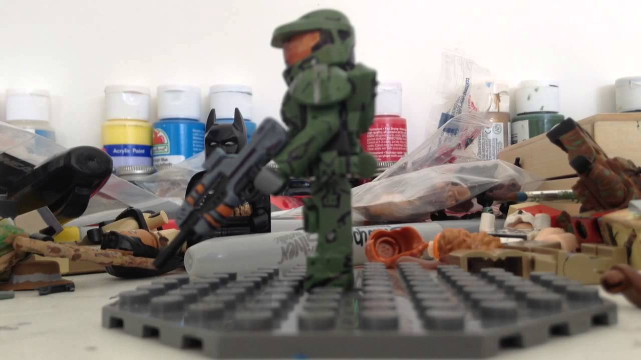 Custom lego Master Chief 117 - YouTube