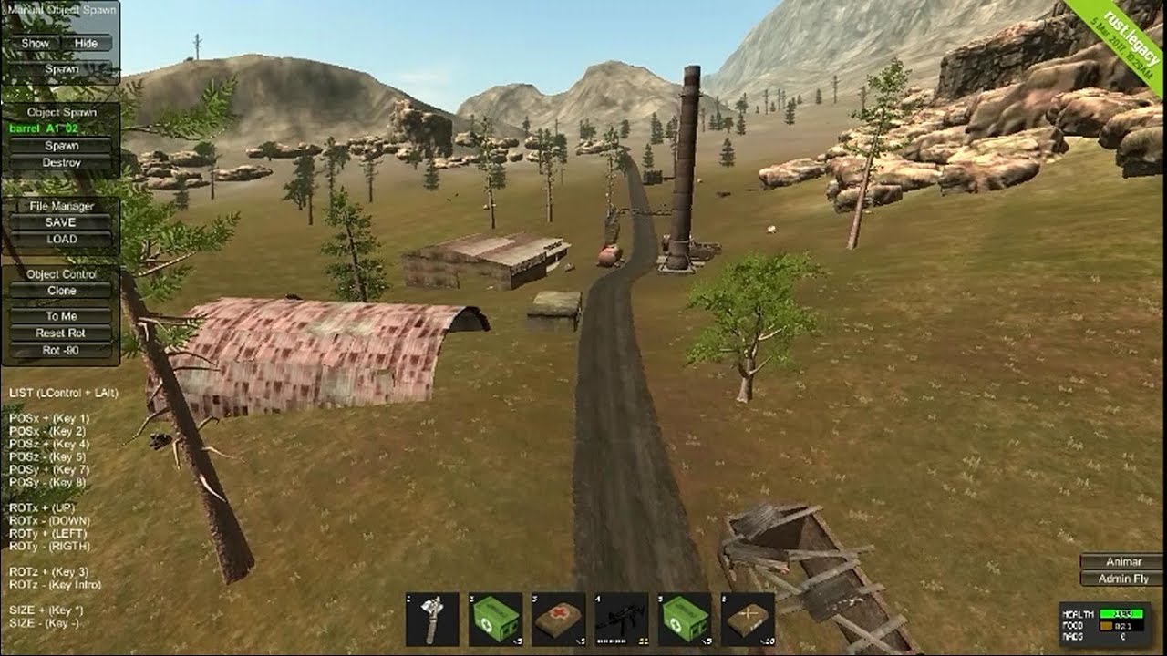 Test B (RadTown Next Valley) Rust Legacy 2018 - YouTube
