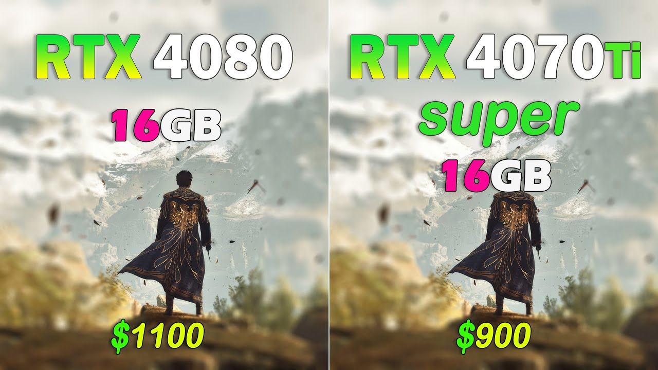 RTX 4070 Ti Super vs RTX 4080 - How Much Performance Difference? - YouTube