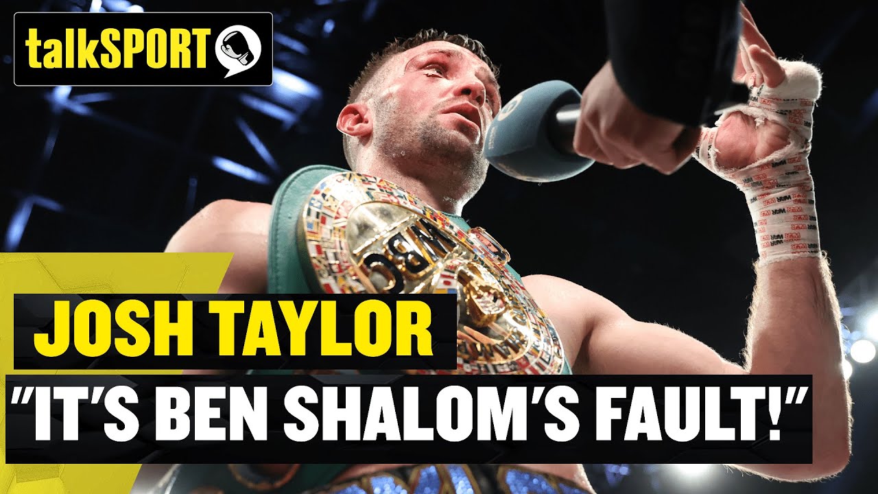 EXPLOSIVE! 🔥 Josh Taylor HITS OUT at promoter Ben Shalom & Jack ...