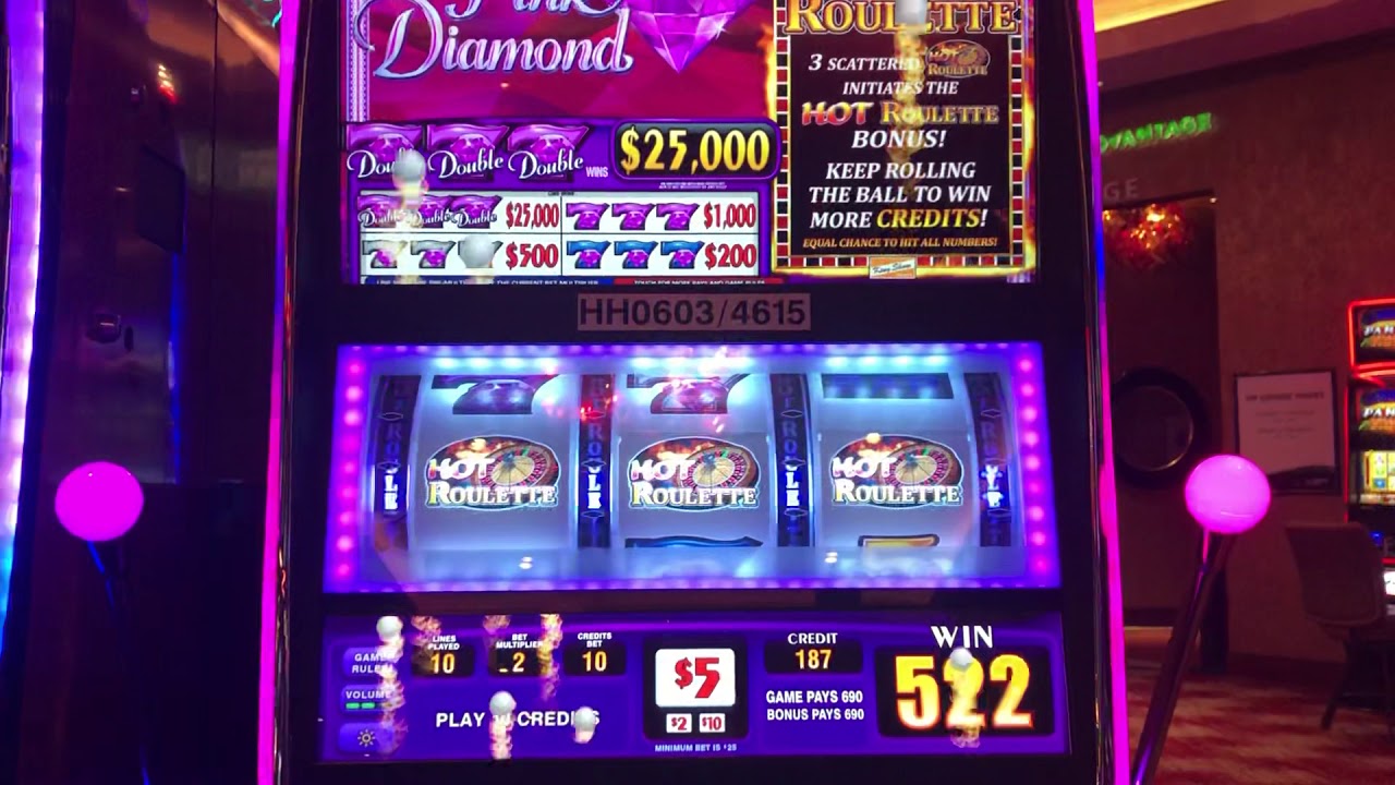 Hot Roulette Pink Diamonds $3000+ slot bonus WIN - YouTube
