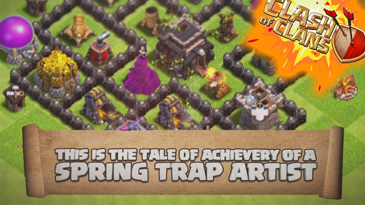 Clash Of Clans | New Short Advert "Spring Trap Artist" Commercial ...