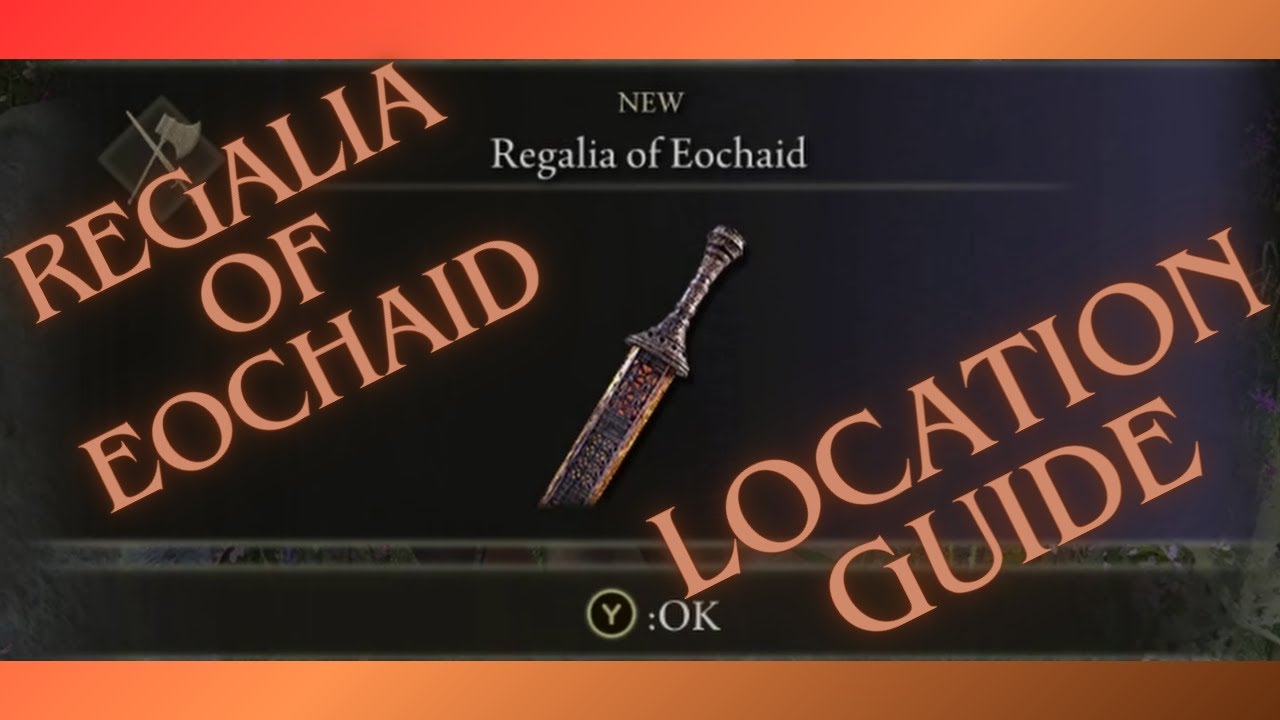 Regalia of Eochaid No Need to clear dungeon | Elden Ring - YouTube