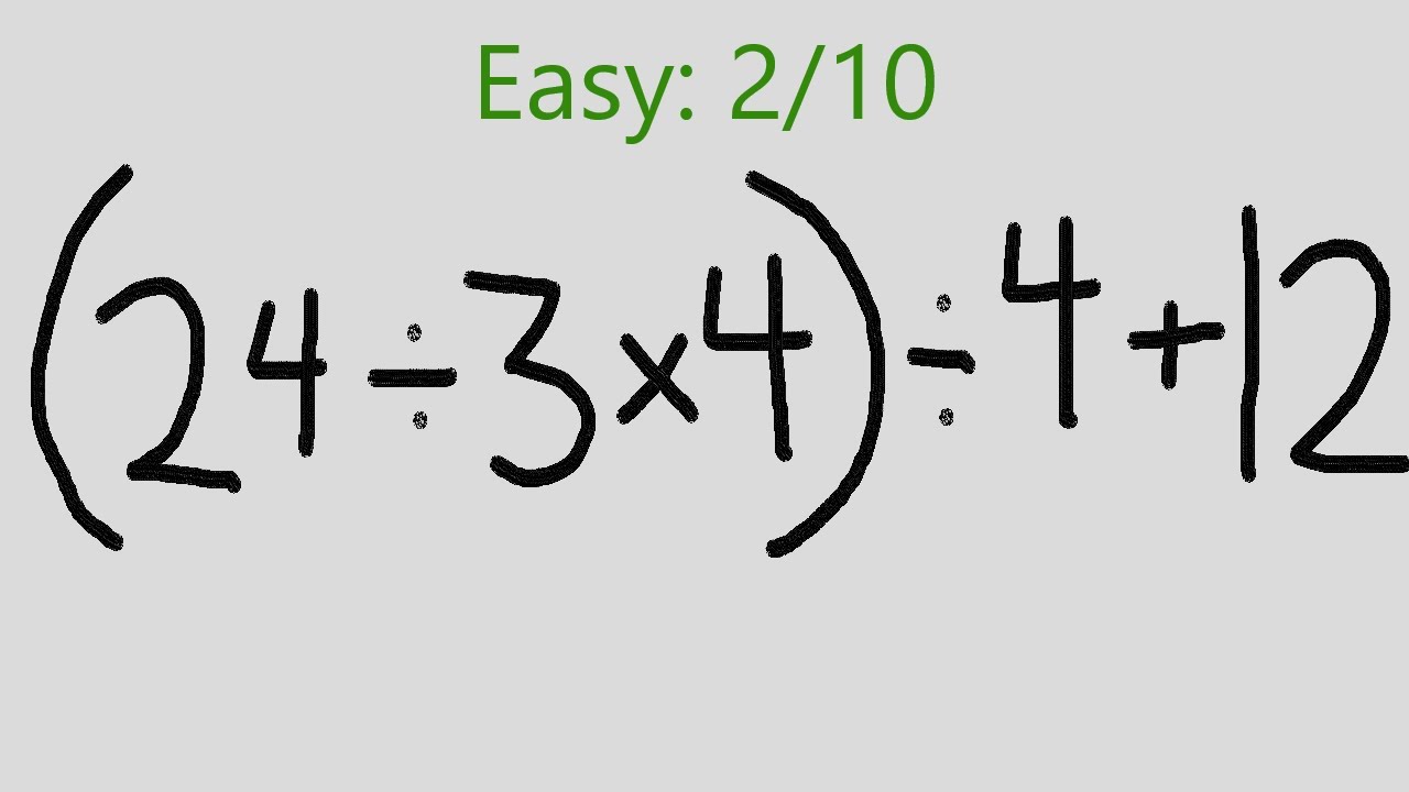 8 Test Your Knowledge PEMDAS Easy YouTube 8-test-your-knowledge-pemdas-easy-youtube