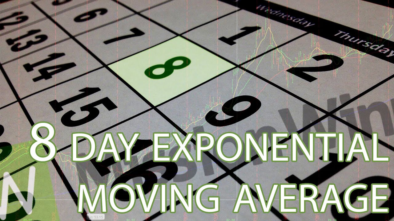 Why we use the 8 day exponential moving average - Importance of the 8 ...