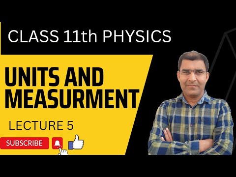 units & measurements in class 11: Essential exam...| dimensional ...