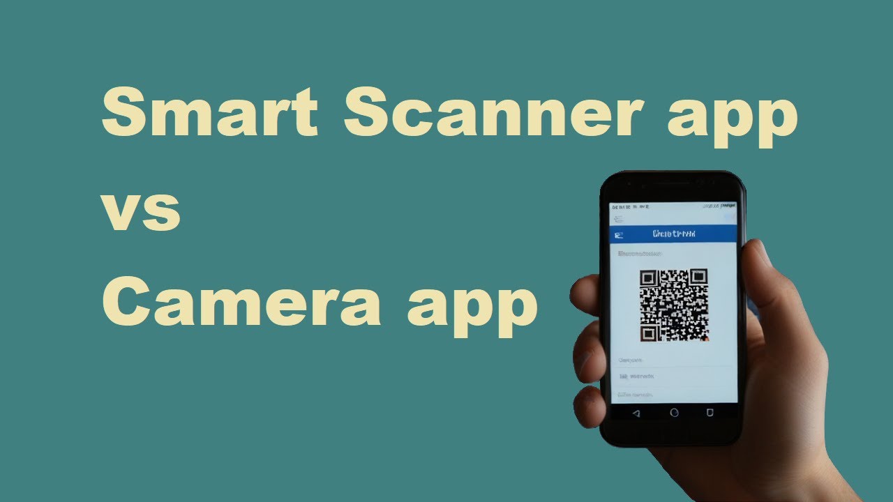 Smart Scanner app vs Camera app - YouTube
