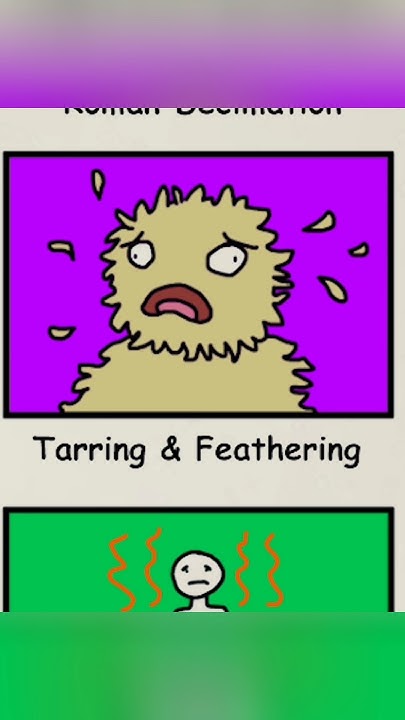 Tarring & Feathering The Worst Punishments in History - From Least to Most Painful #shorts #news ...