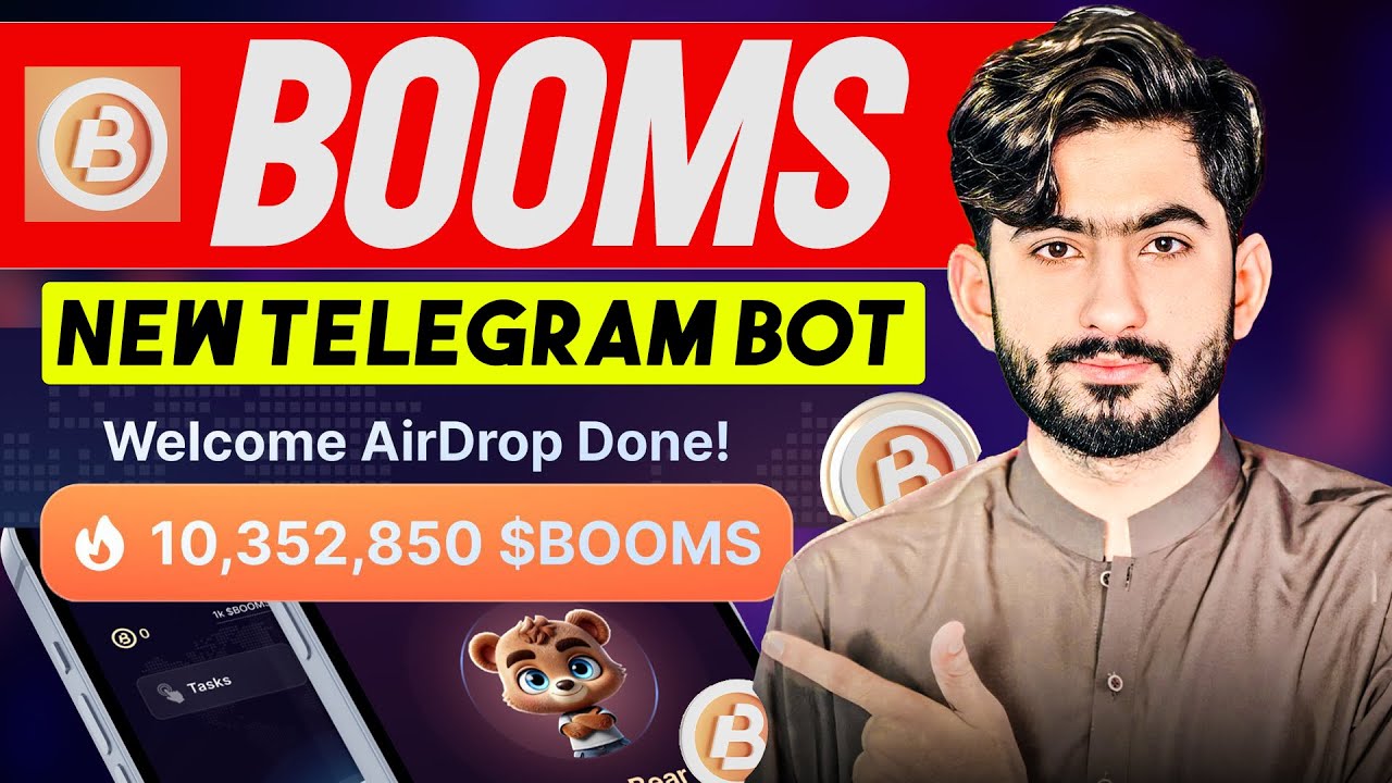 Booms Telegram New Airdrop | Convert Booms Token to Usdt or Ton | BOOMS ...
