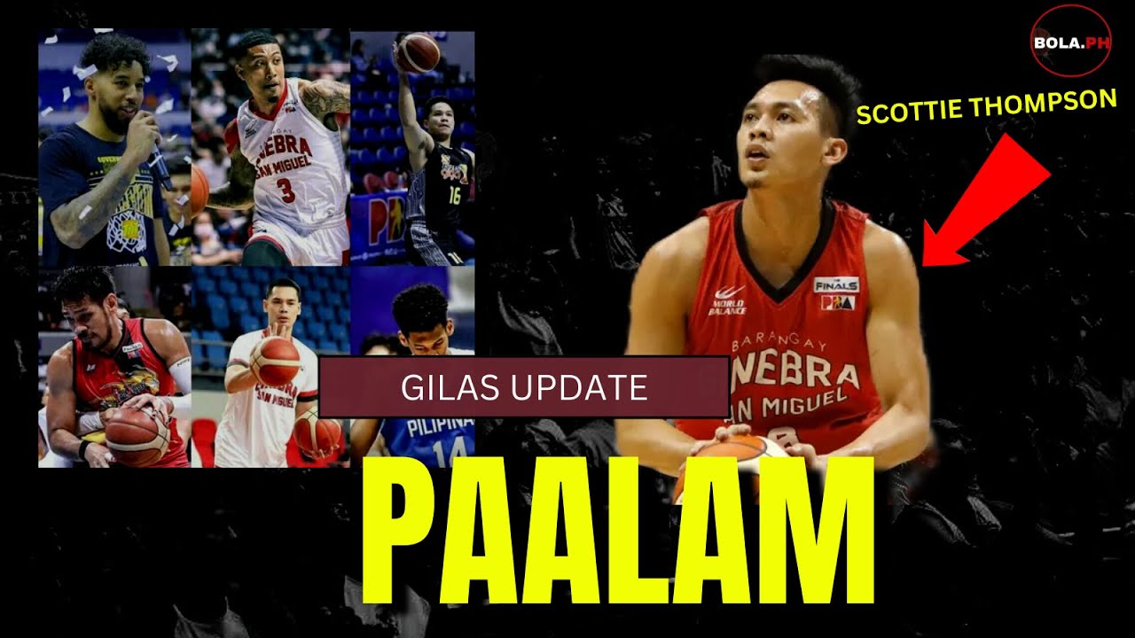 Scottie Thompson NAGPAALAM na sa Gilas Pilipinas SEA GAMES | Sino ang ...