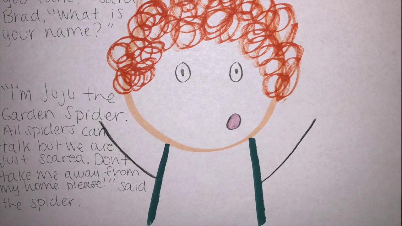 Juju the Garden Spider- Children's Lit - YouTube