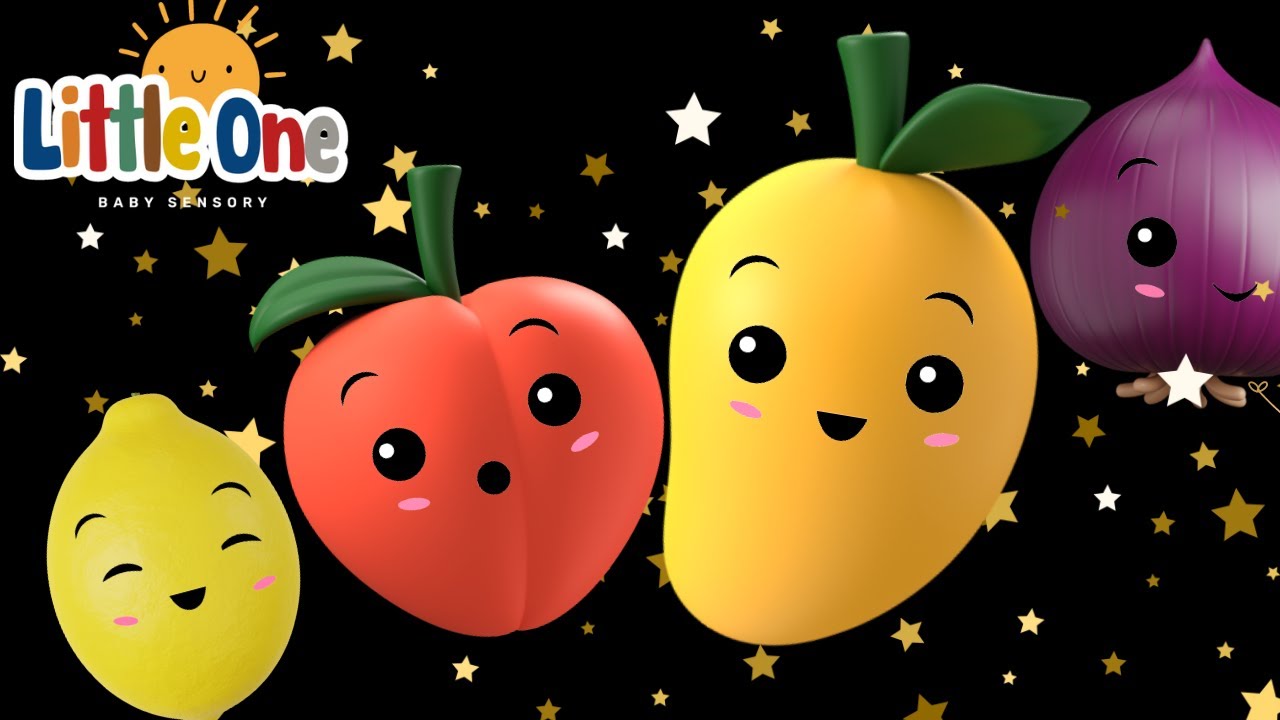 Dancing veggies -Dancing fruits- CUTE Animation - Baby Sensory video ...
