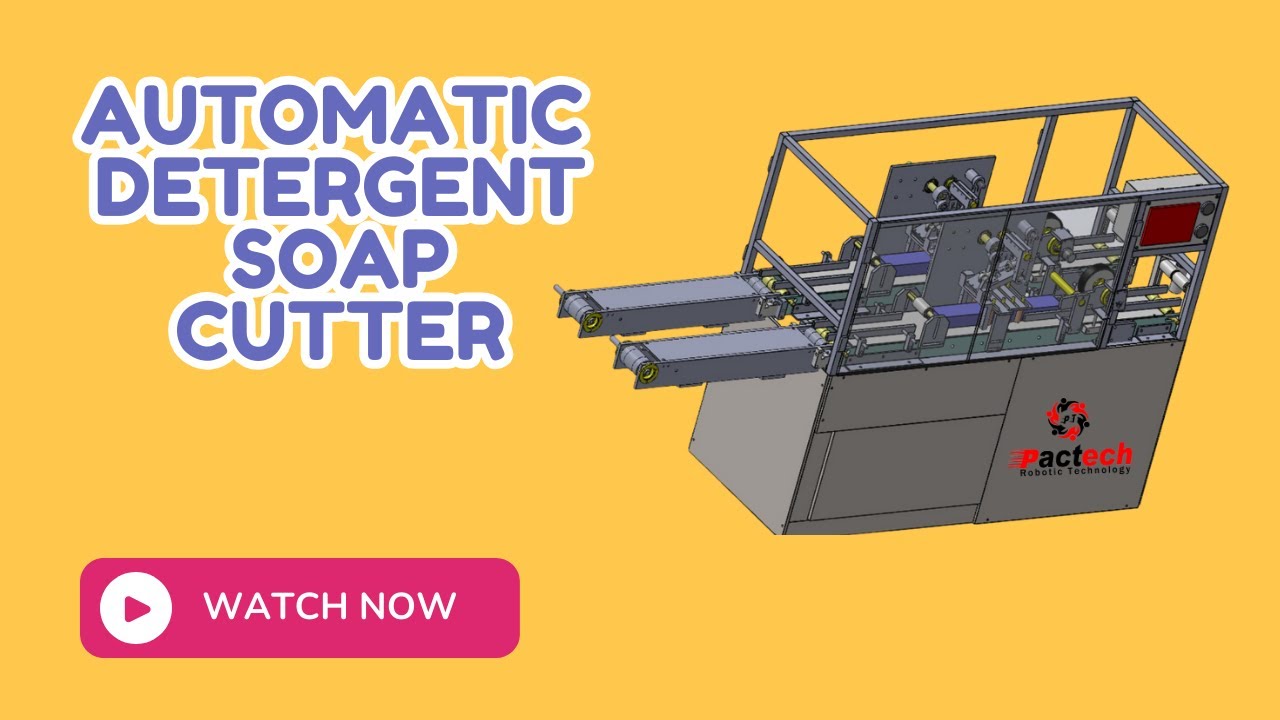 High-Speed Detergent Soap Cutter | 240 Cuts/Minute | Servo Based ...