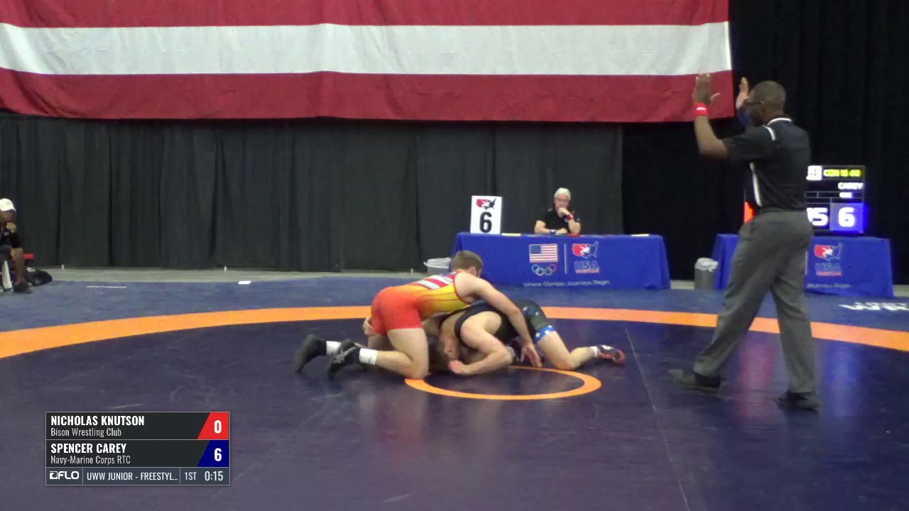 79 Con 16 #2 - Nicholas Knutson (Bison WC) vs. Spencer Carey (Navy ...