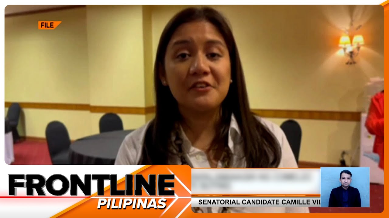 Camille Villar, pagpapaliwanagin ng COMELEC dahil sa umano'y vote buying | Frontline Pilipinas ...