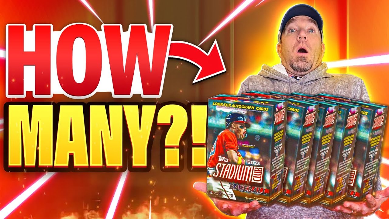 Pulling FIRE 🔥 from our first 2023 Topps Stadium Club Blaster Case ...