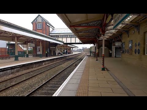 Wrexham General Train Station - YouTube