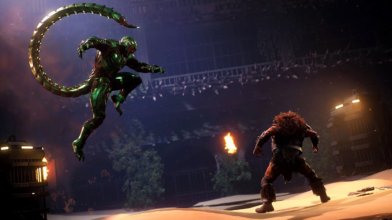 Kraven the Hunter kills Scorpion - Marvel's Spider-Man 2 - YouTube