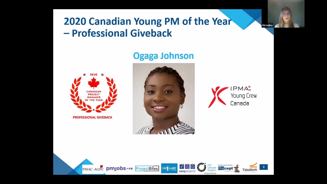 2020 Canadian Project Manager of the Year Awards - YouTube