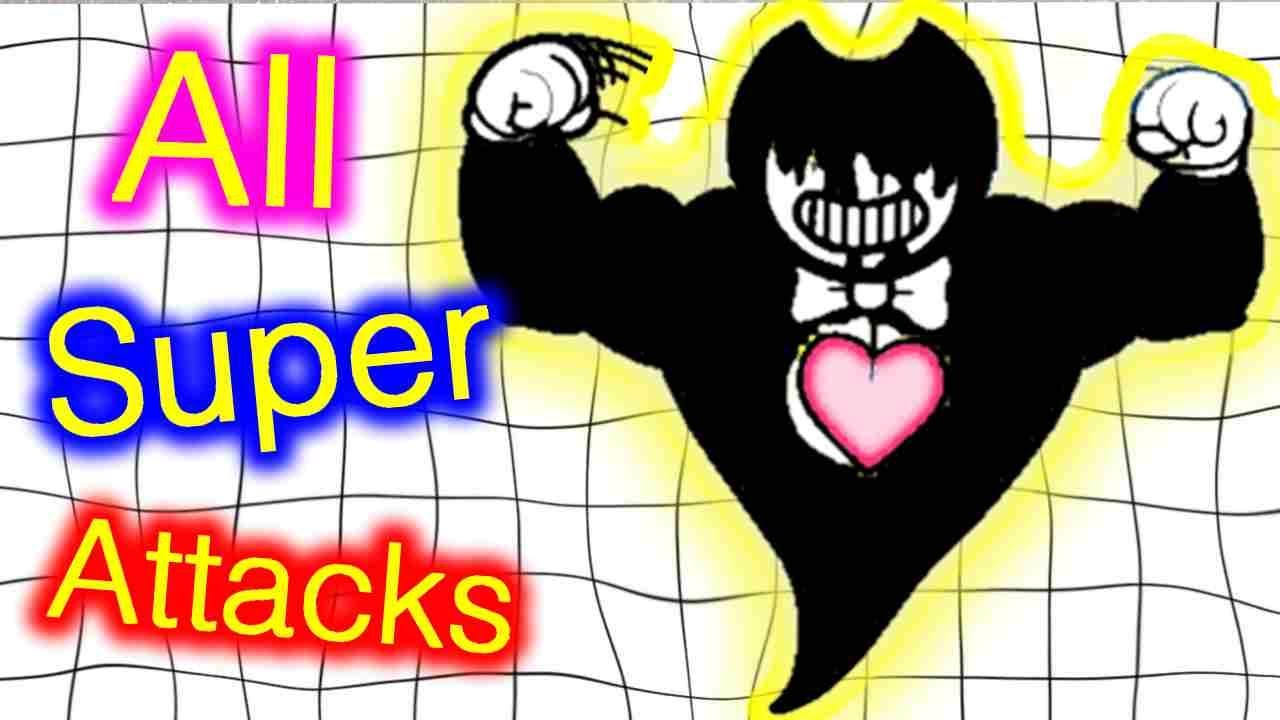 Cuphead: All Super Attacks With Bendy (Full Comparison) - YouTube