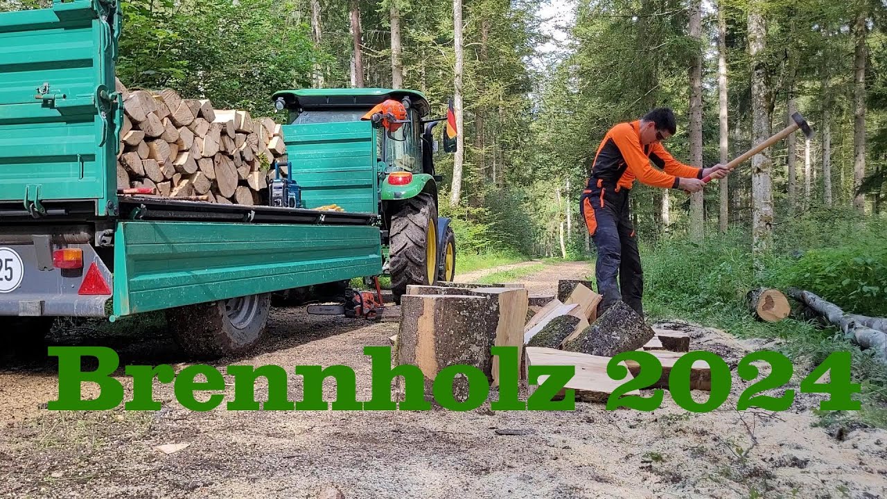 Holz Machen Im Wald Zeitraum