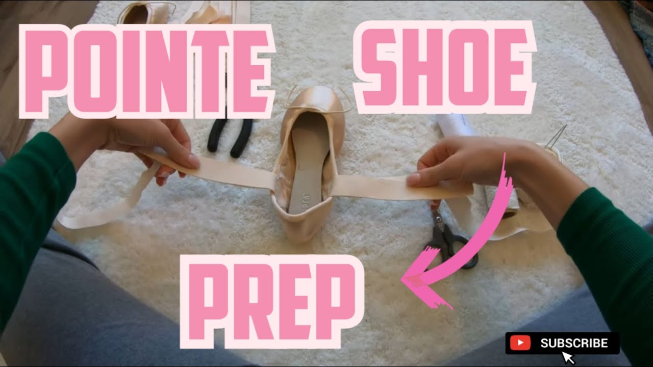 How to Prepare Pointe Shoes - My Best Method Step by Step - YouTube