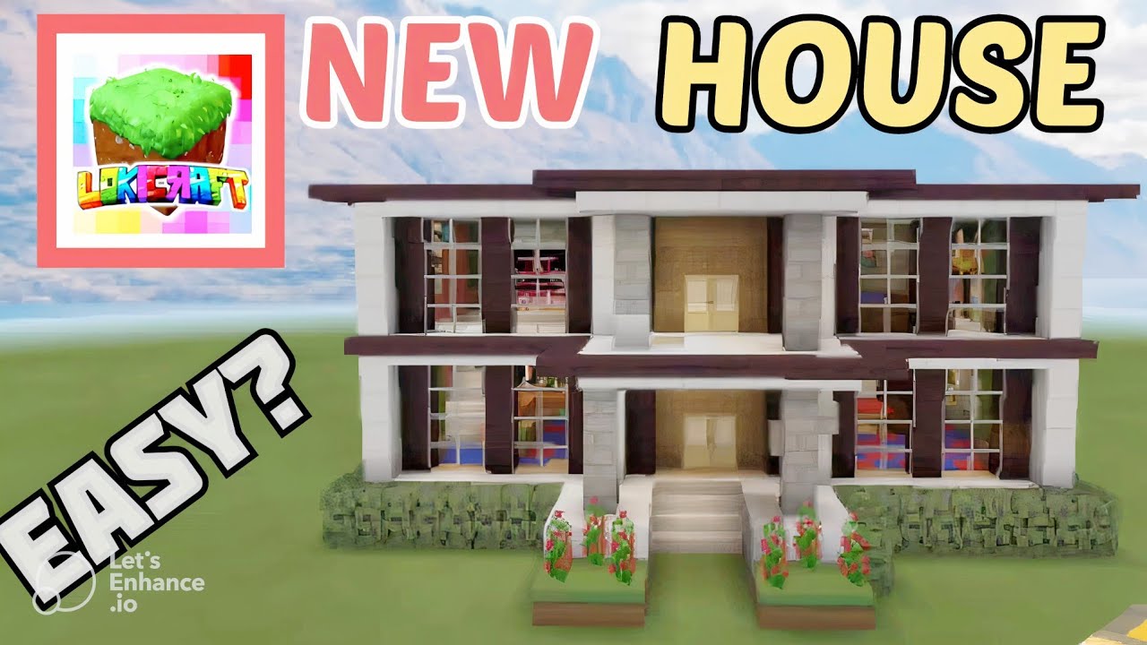 Lokicraft: How To Build Modern House 🏠In Lokicraft #lokicraft - YouTube