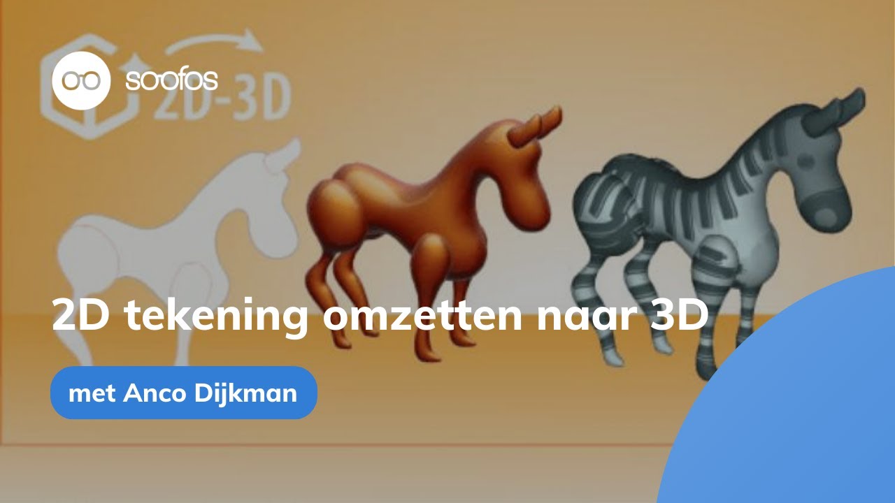 [Introductie] 2D tekening omzetten naar 3D met behulp van MonsterMash ...