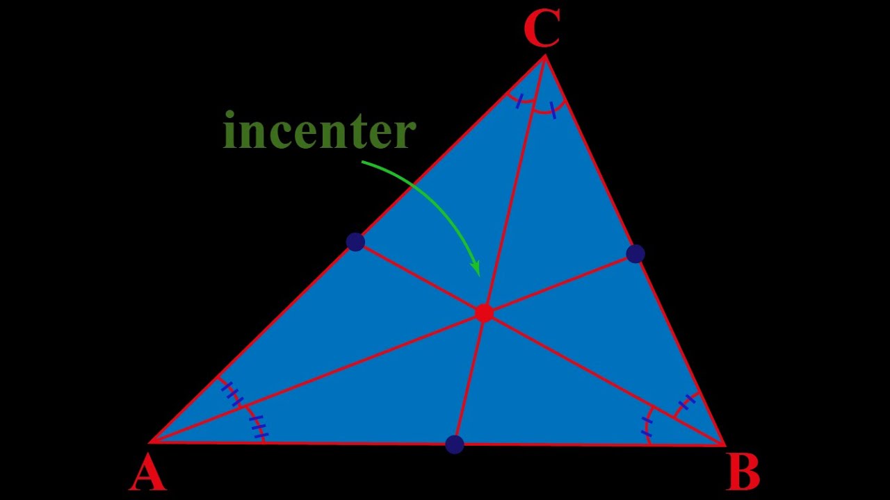 Draw Obtuse angled triangle. Find point of concurrence (make angle ...
