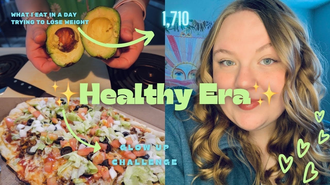 DAY 21 Healthy Era 60 day glow up! What I eat in a day to lose weight🥑 ...