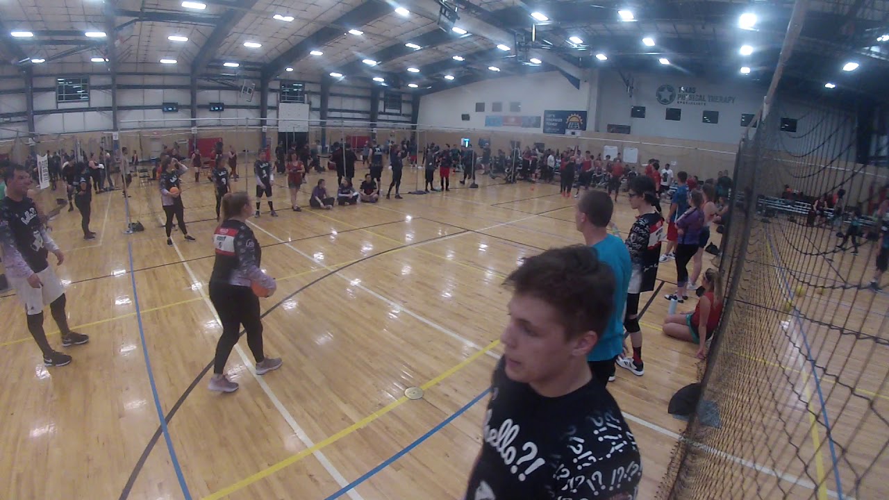 Elite Dodgeball 2019 Nationals Coed nosting Elimination Havoc vs Hello ...