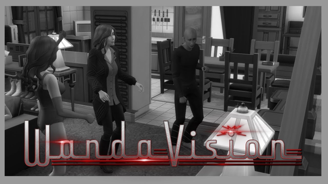 WandaVision in the Sims 4, but Wanda creates the Hex again - YouTube