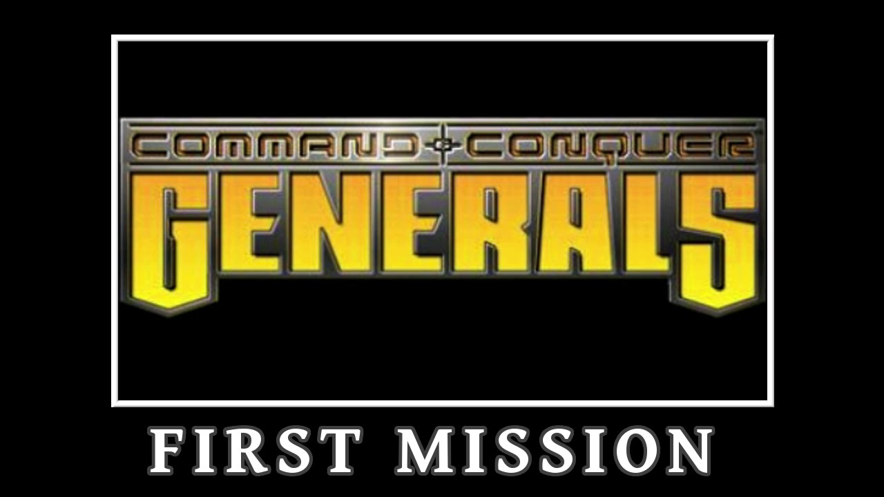(first mission) Command & Conquer: Generals, PC, EA Games, 2003 - YouTube