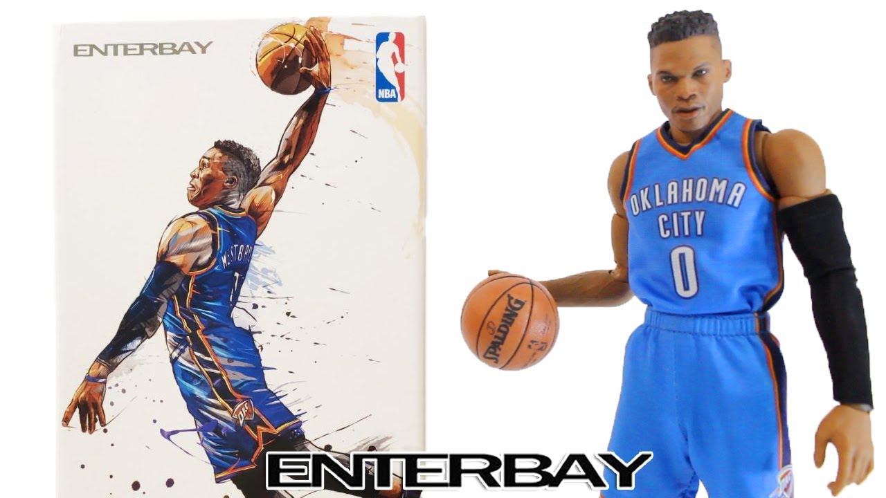Enterbay 1/9 Scale : Russell Westbrook Action Figure (UNBOXING/REVIEW ...