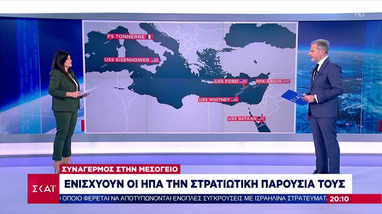 Οι ΗΠΑ ενισχύουν τις δυνάμεις τους στην Ανατ. Μεσόγειο – Επικοινωνία ...