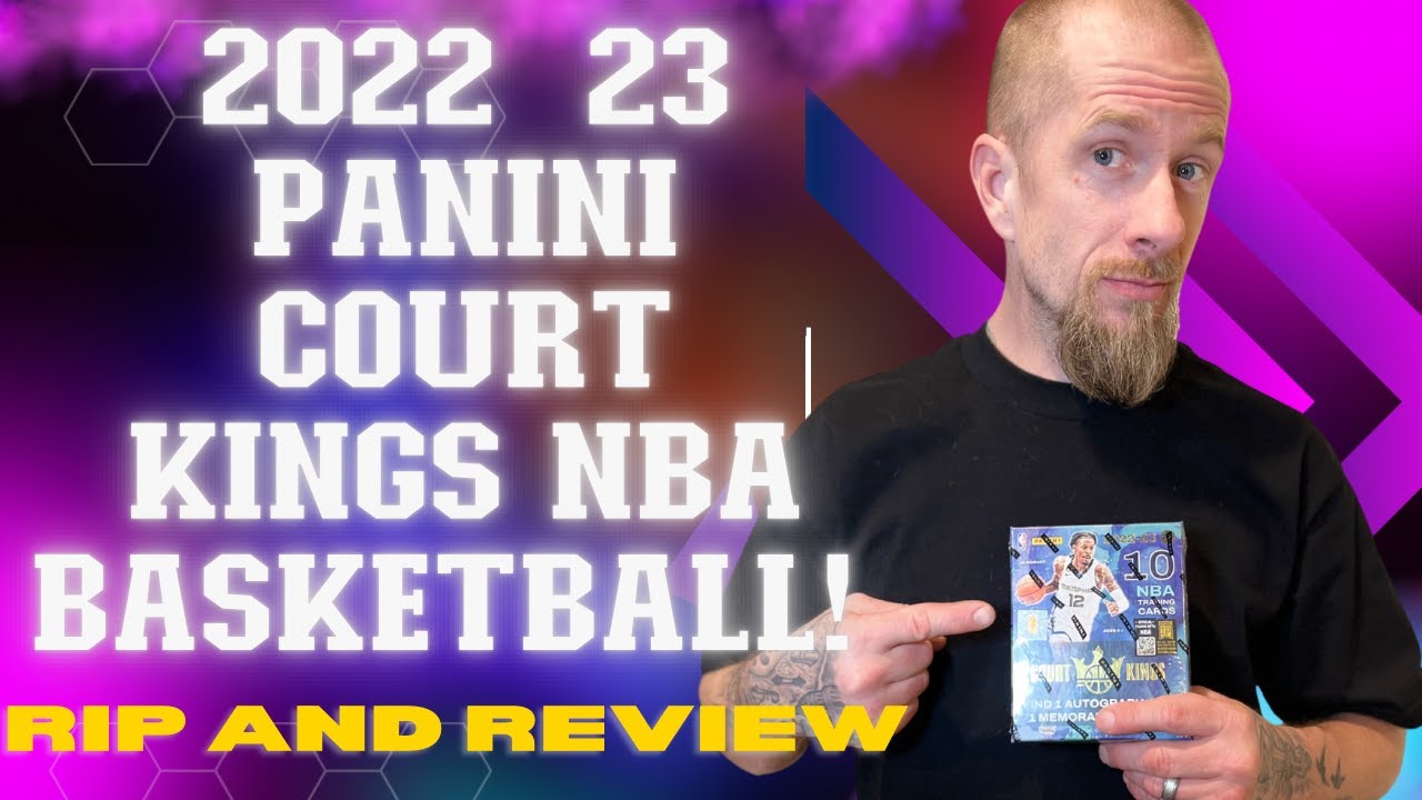 2022-23 NBA COURT KINGS BASKETBALL RIP AND REVIEW! - YouTube
