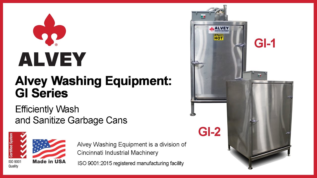 Alvey GI 1 Parts Washers Overview - YouTube