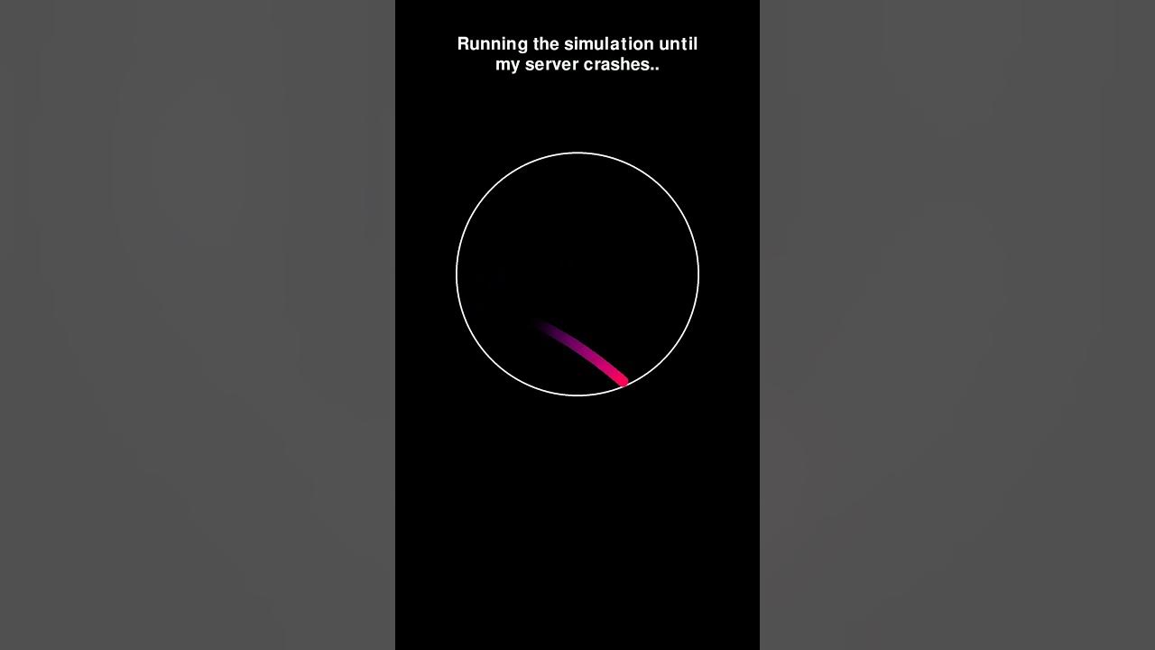 Ball bouncing simulation #adhd #music #code #space #python #physics #simulations #memes #science ...