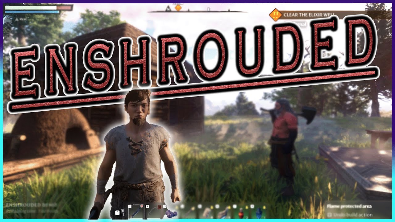 This new SURVIVAL GAME is AMAZING! | ENSHROUDED DEMO - YouTube