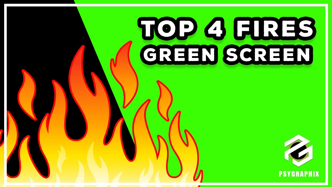 Top 4 Realistic Fires Green Screen Effect 🟩 - YouTube