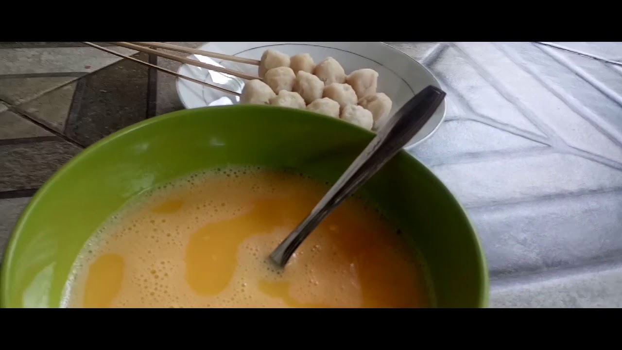 CARA MEMBUAT "PENTOL TELUR GULUNG" - YouTube