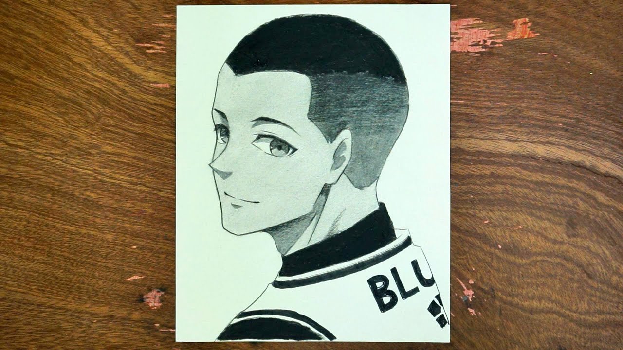 Anime Sketch || How to Draw Julian Loki Step by Step || Easy Blue Lock ...