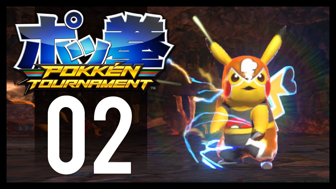 Pokken Tournament Gameplay - Part 2 - Pikachu Libre (Let's Play) - YouTube