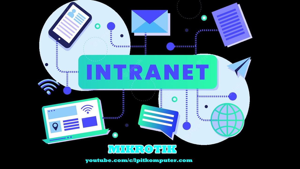 cara membuat jaringan intranet - YouTube