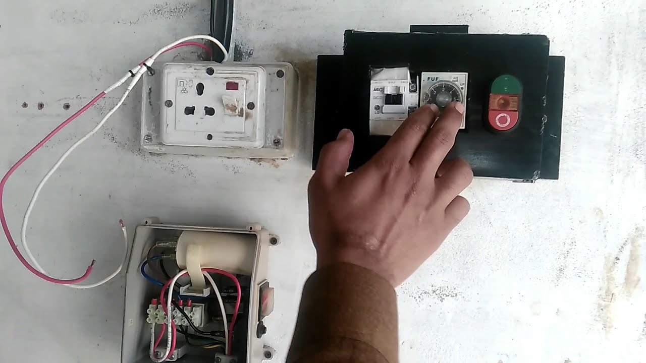 How to install timer with water pump - YouTube
