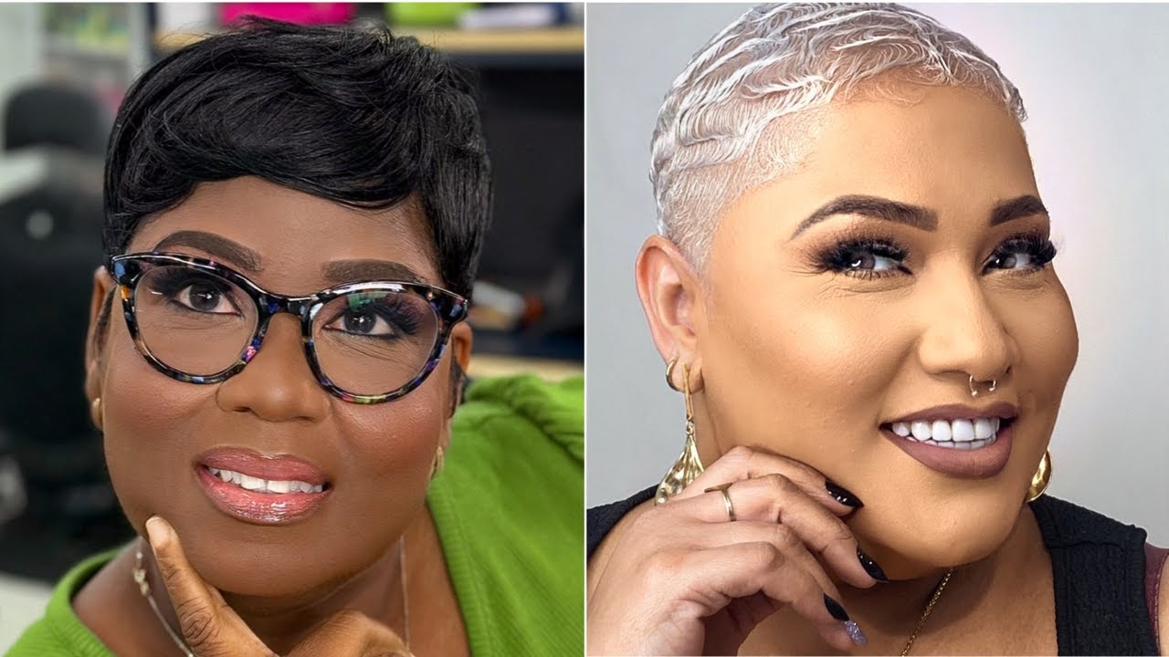 25 Unique Low-Maintenance Short Natural Hairstyles for African American ...