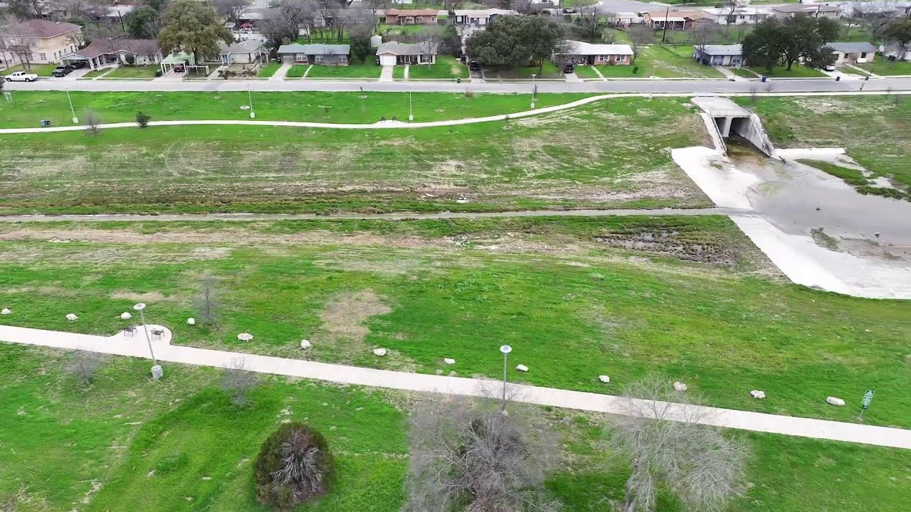 Drone video shows large drainage project in the Shearer Hills-Ridgeview ...
