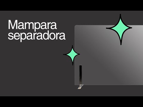 Mampara de Protección de Metacrilato | Oficinas Montiel
