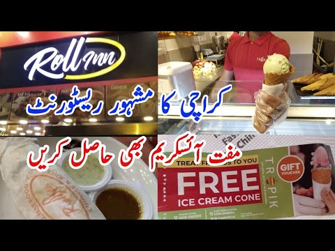 Roll inn || Famous Restaurant in karachi || yummiest chicken roll ...
