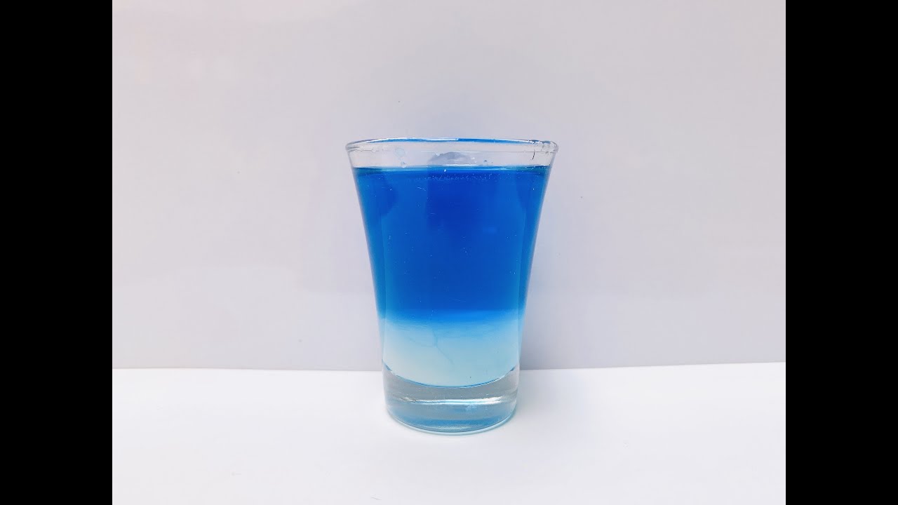 Cómo hacer El shot Esperma de pitufo - YouTube